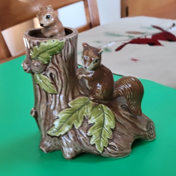 Accents | Vintage 197 Otagiri Japan Ceramic Squirrel Music Box In ...